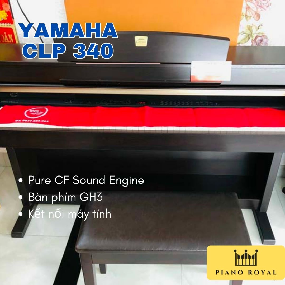 Piano điện Yamaha CLP 340 PIANO ROYAL